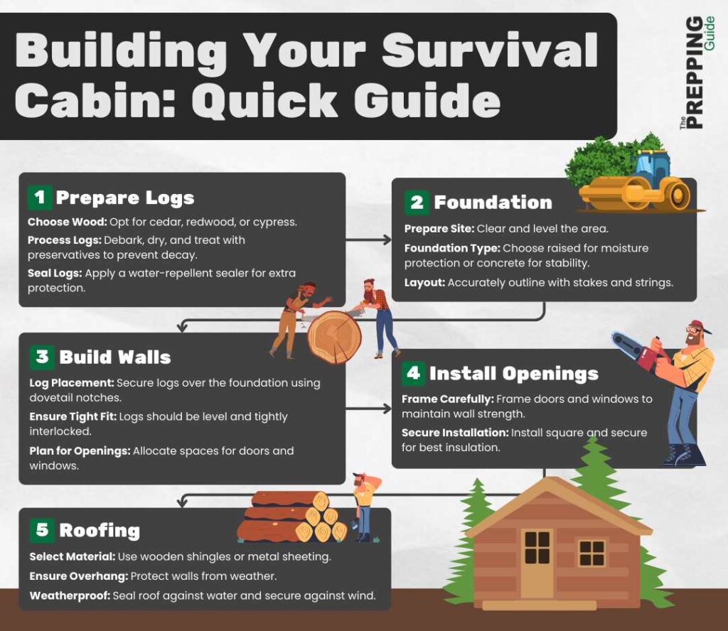 How To Build a Survival Cabin in the Wilderness