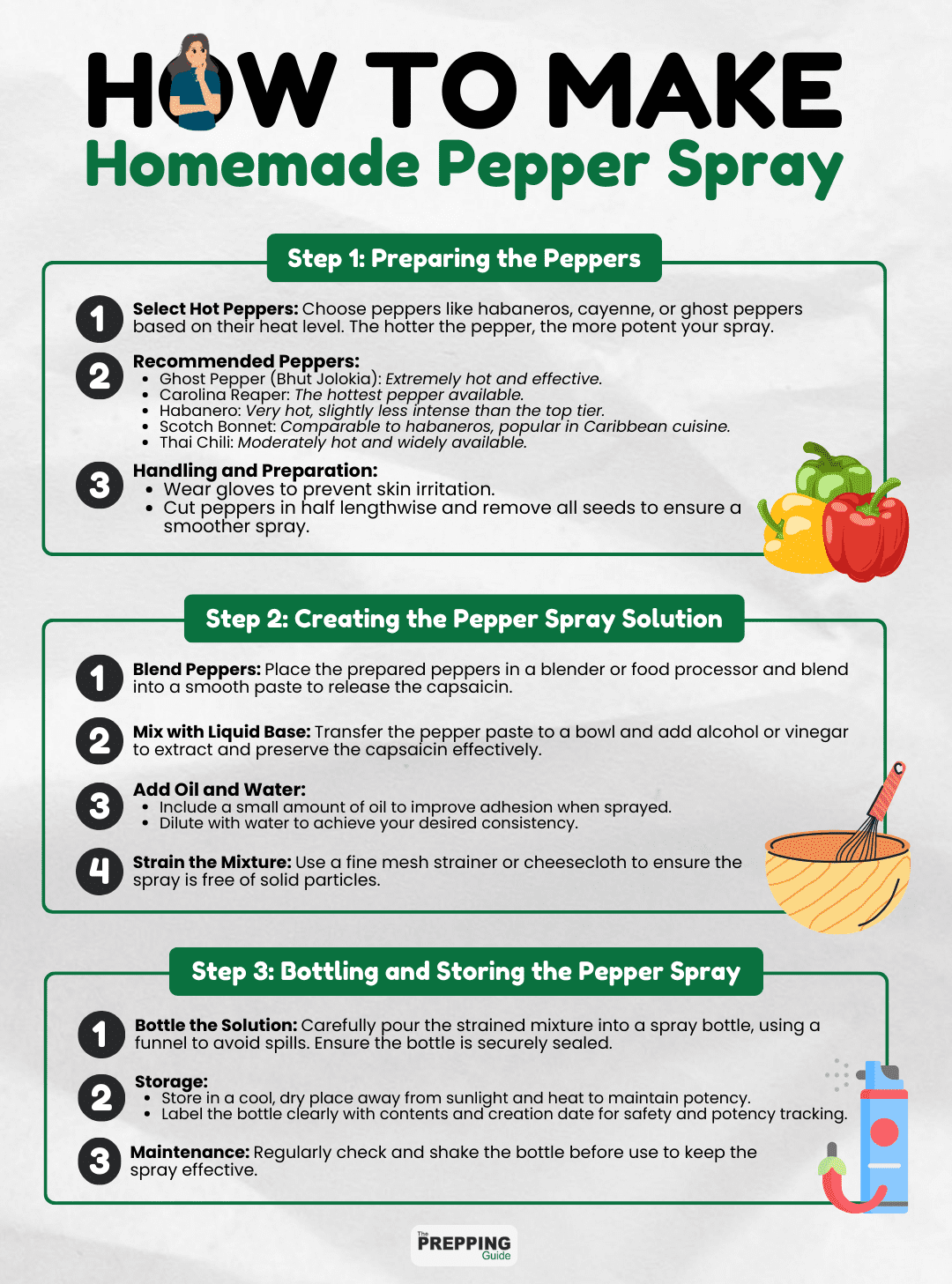 How To Make Pepper Spray At Home: Step-by-Step Guide